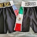 Personalized Flags: Filipino, Mexico or USA Boxing Shorts (adult ...