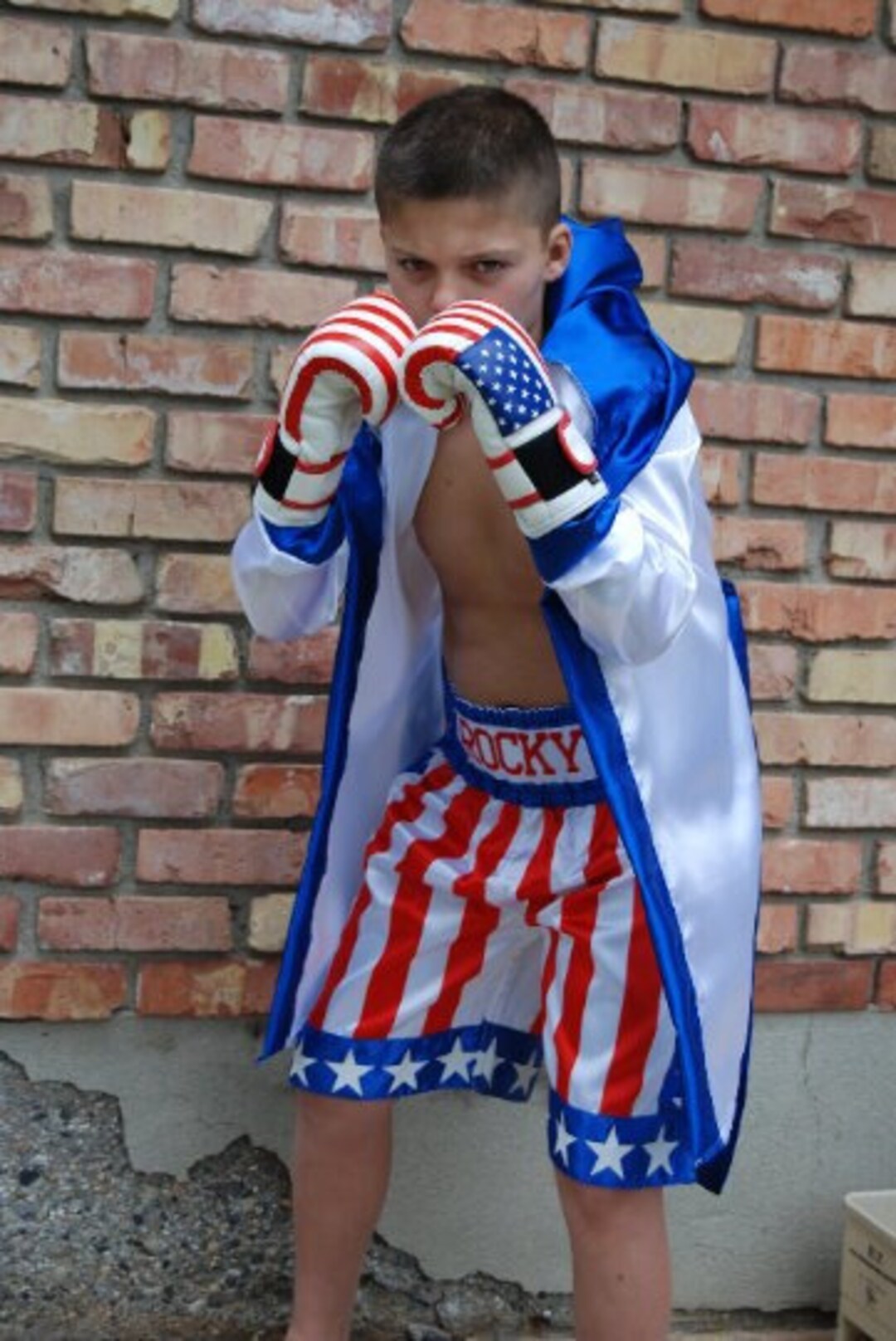 Youth Boxing Warrior Robe – the Ultimate Style Statement (robe Only) - Etsy