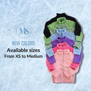 Customized Ice Skating Jacket for Girls With Name Embroidered (only ...