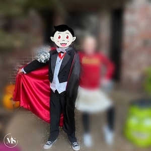Halloween Kids Dracula Cape - Transform Into a Mini Vampire! - Etsy