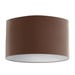 Brown Lampshade With 100% Cotton Fabric, Handmade Lampshades, Table ...