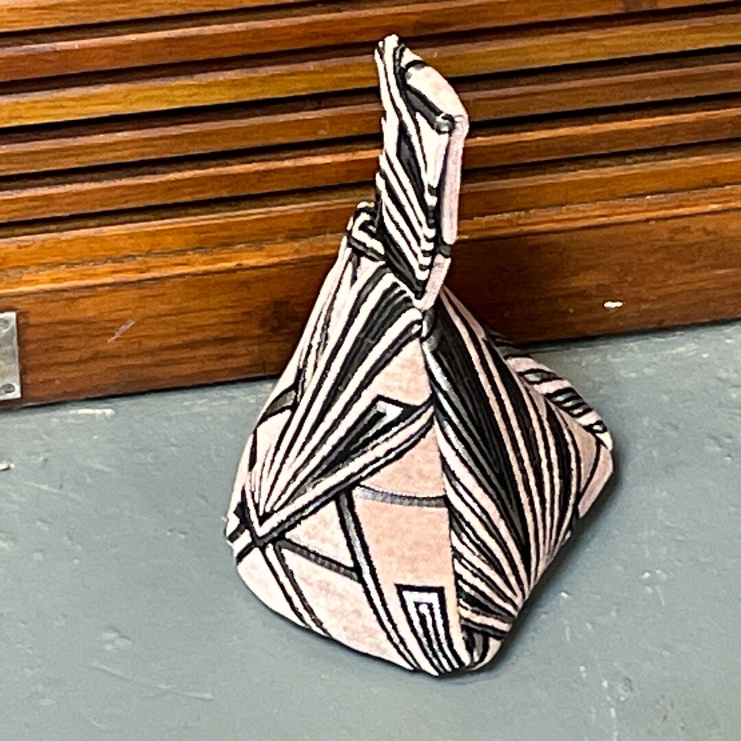 Doorstop With Pink Art Deco Design, Fabric Door Stop, Velvet Fabric ...