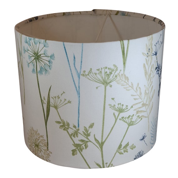Wildflower Lampshade Handmade Lampshades Table Lampshades - Etsy UK