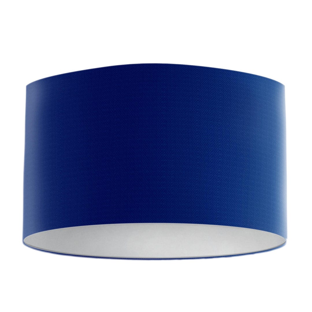 Royal Blue Lampshade With 100% Cotton Fabric, Handmade Lampshades ...