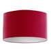 Velvet Lampshade - Cerise With White Lining, Handmade Lampshades, Table ...