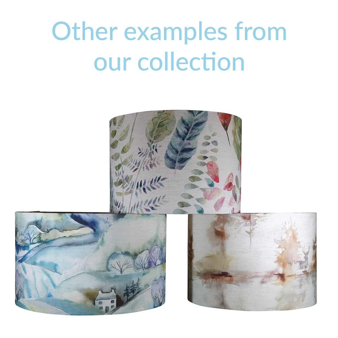 Silver Grey Handmade Lampshade Handmade Lampshades Table | Etsy