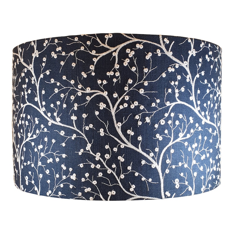 Blue Lamp Shade - Etsy
