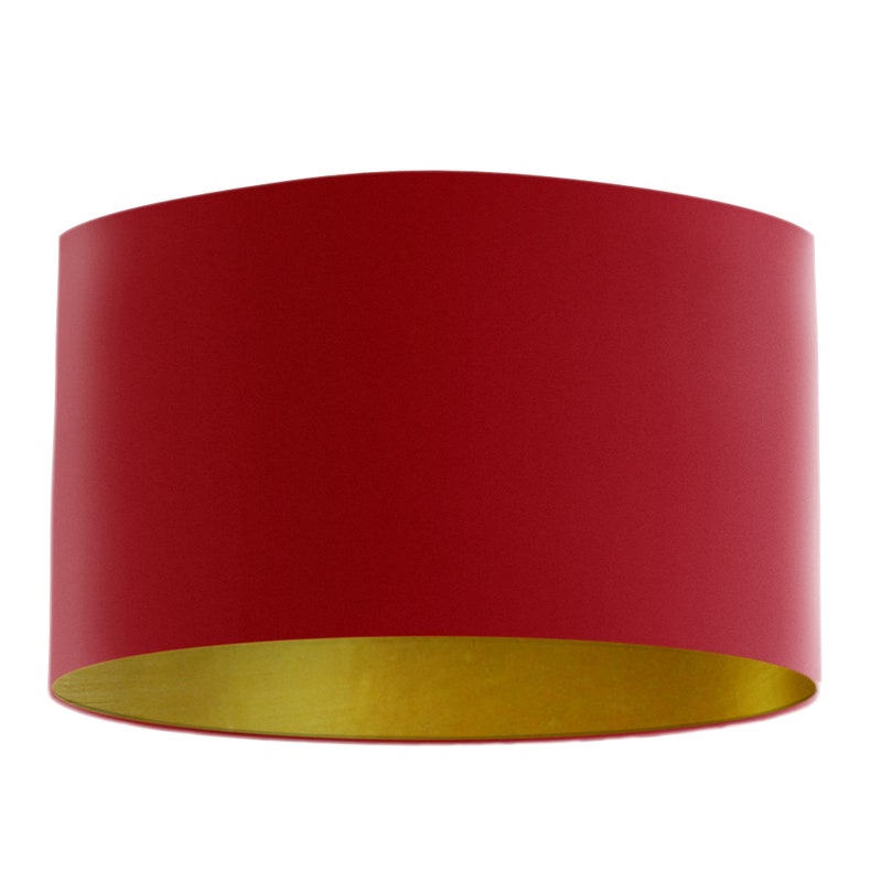 Red Gold Ceiling Shade - Etsy UK