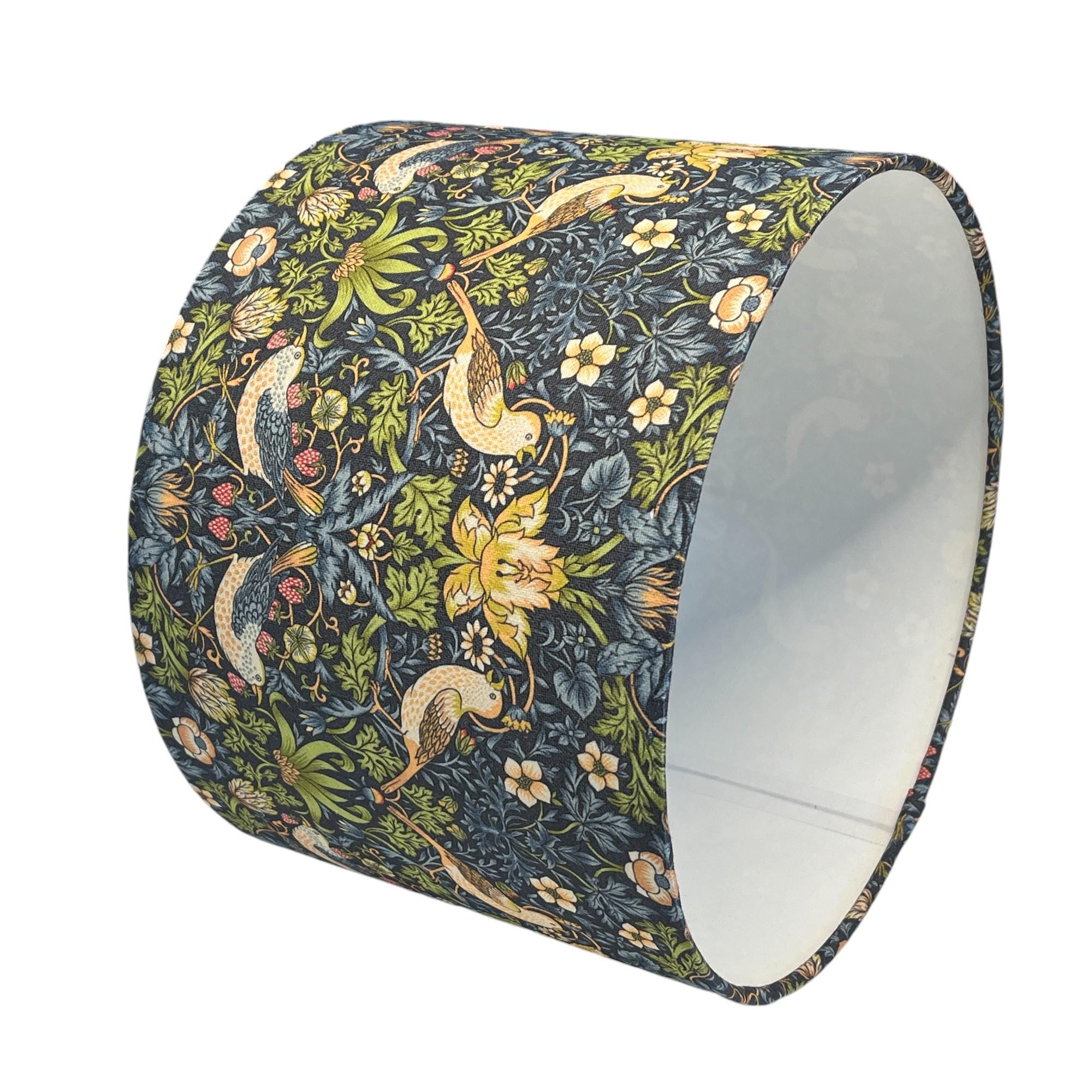 William Morris Lampshade Strawberry Thief, Handmade Lampshade, Table ...