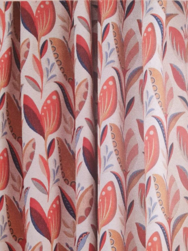 Beautiful Handcrafted Handmade Made Curtains Lined Window - Etsy