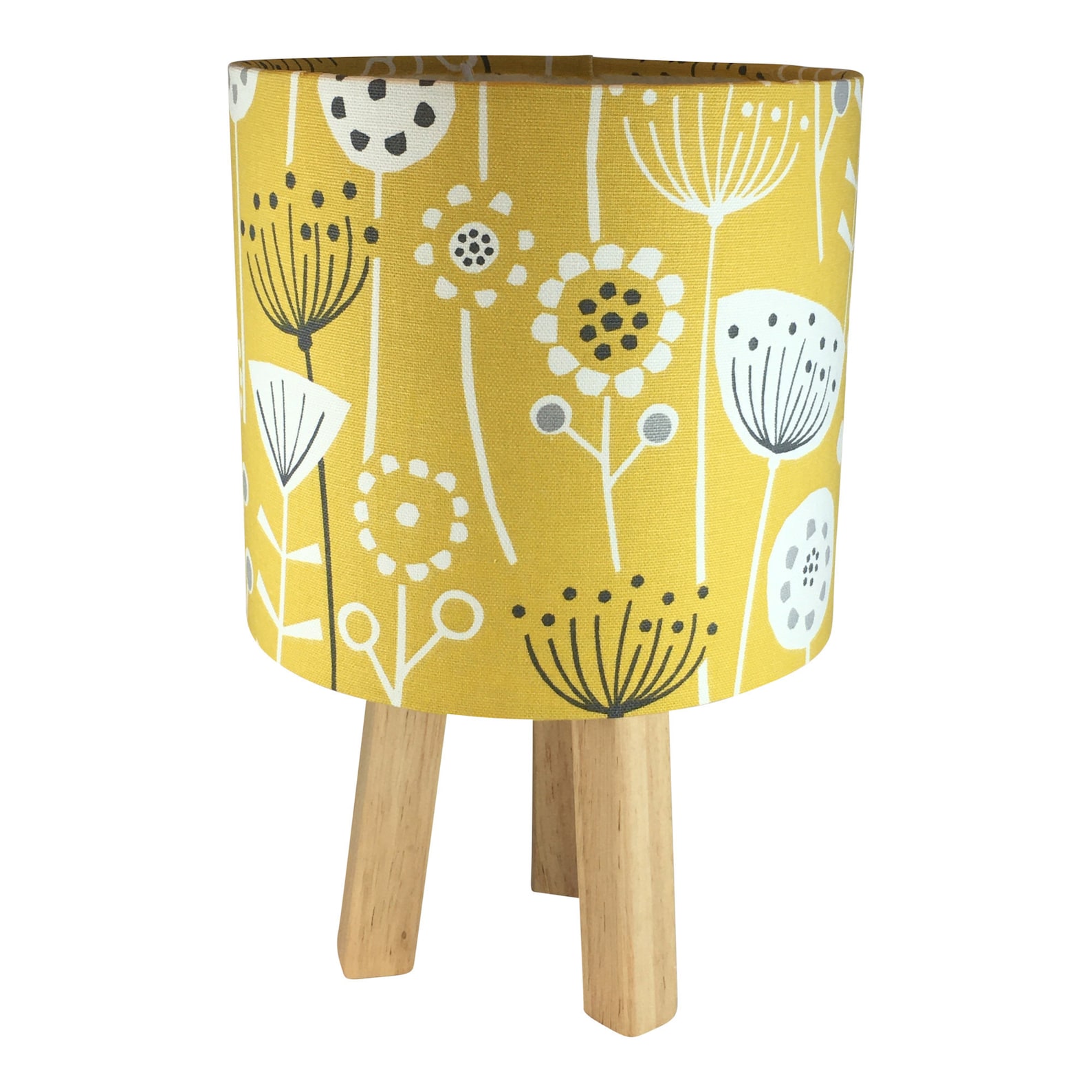 Scandi Bergen Fabric Lampshade,handmade Lampshade, Table Lampshade ...