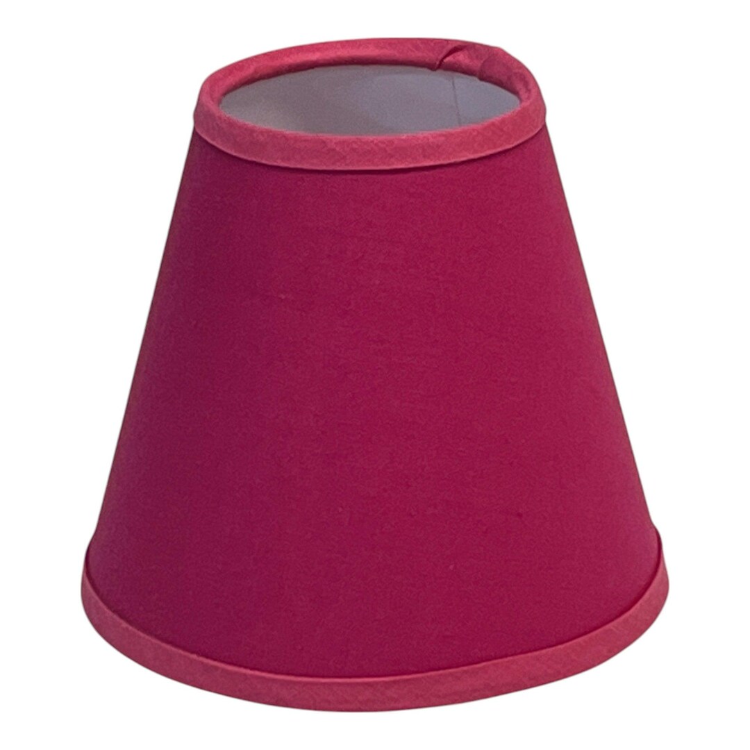 Cerise Candle Clip Handmade Lampshade - Etsy
