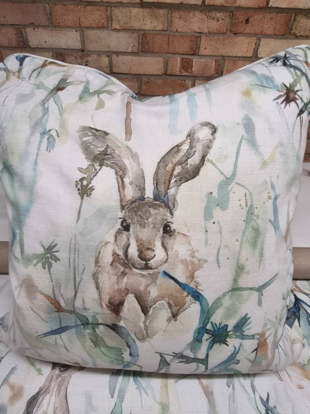 Jack Rabbit Voyage Maison Cushion Cover, Handmade Cushion, Decorative ...