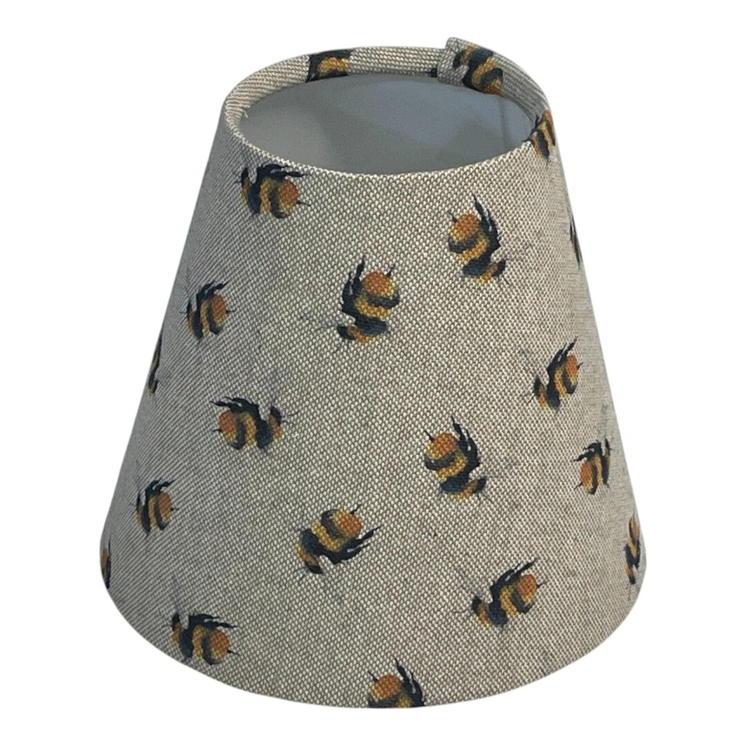 Bumble Bee Candle Clip Handmade Lampshade, Chandelier Lampshades, Clip ...