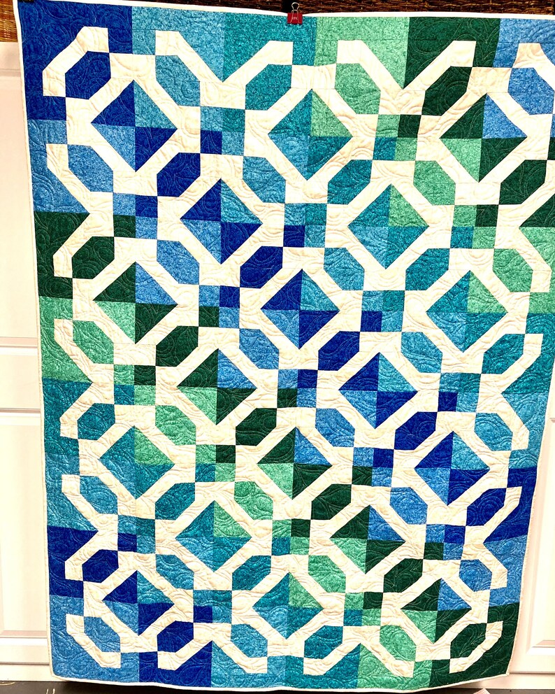 Chain Link Quilt Pattern | Etsy