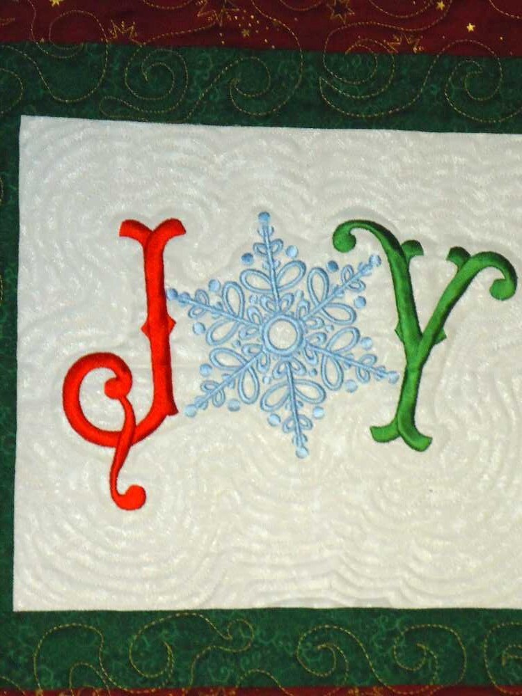 Christmas Joy Wall Hanging or Table Runner - Etsy