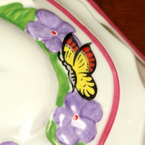 Rabbit Gelatin Mold Le Cordon Bleu Porcelain Floral Bunny 1986 Franklin ...