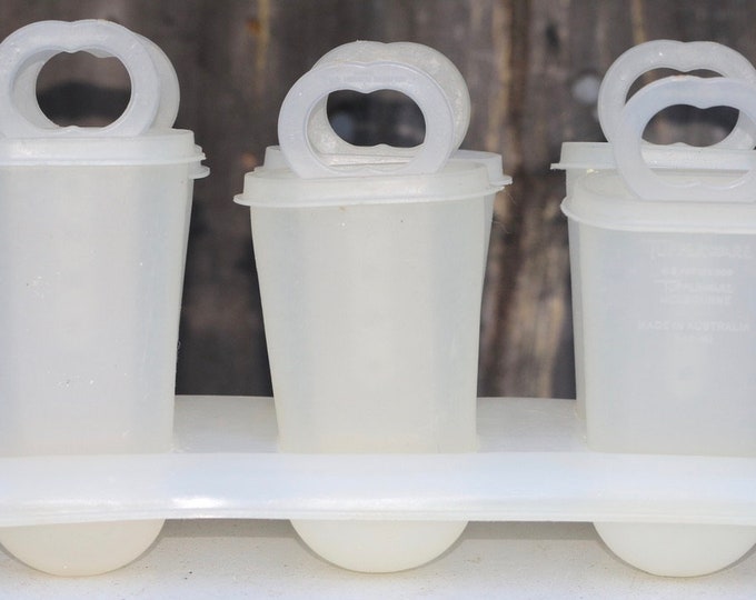 Tupperware Ice Blocks and Holder Set - Tupperware Ice Tups Set - Etsy