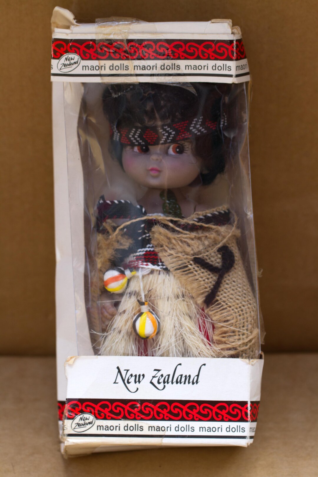 Maori Doll in Original Box New Zealand Maori Doll - Etsy Australia