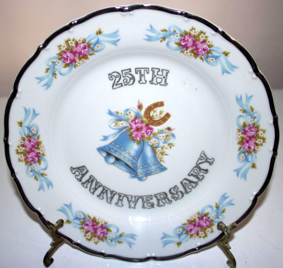 Separate Sales Silver 25th Anniversary Plate. MZ or Avon - Etsy