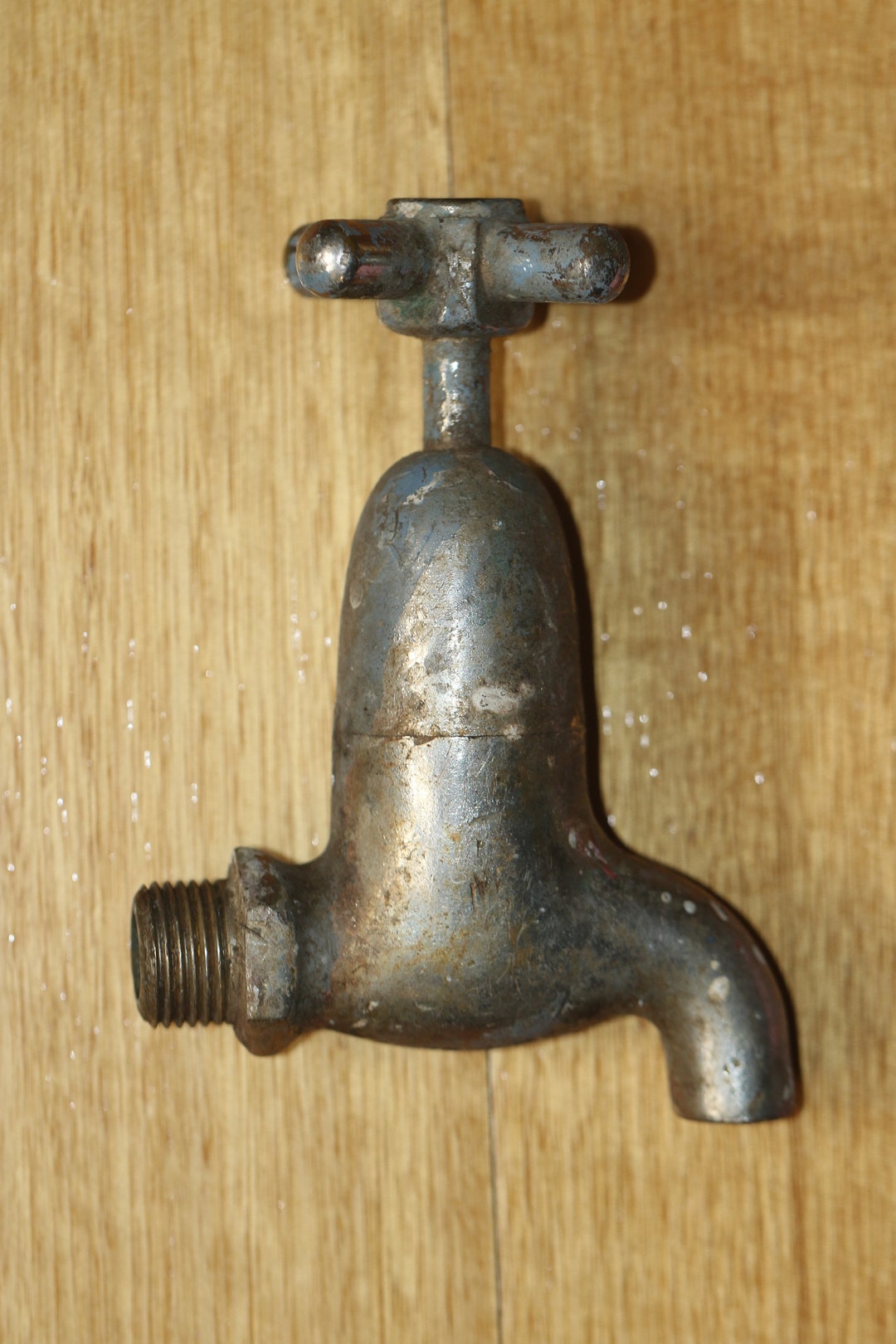 Vintage Metal Tap With Spout Metal Tapware - Etsy