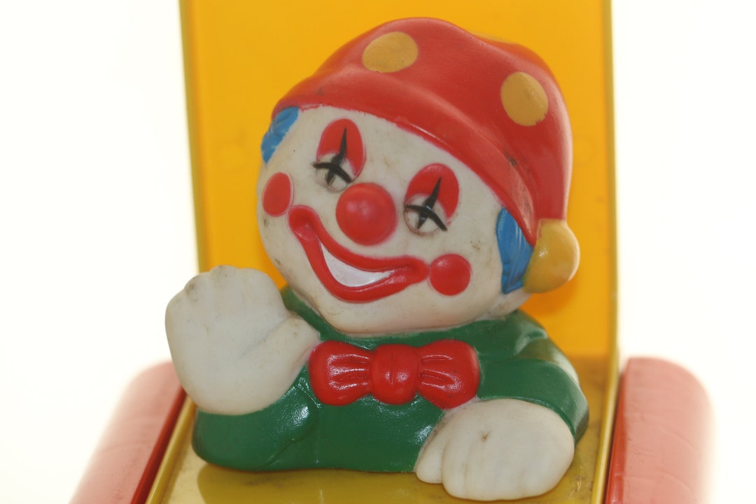 Redbox Clown Jack in the Box Toy Toy Collection Vintage - Etsy