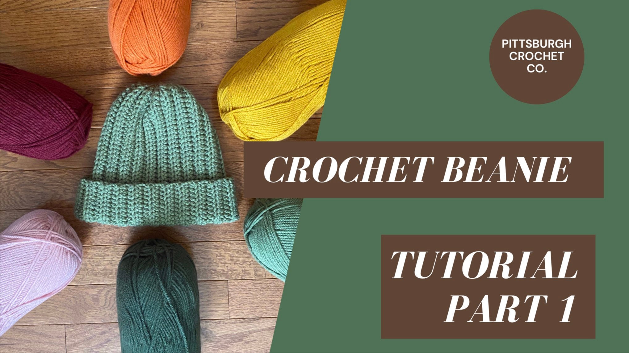 DIY Crochet Beanie Kit | Etsy