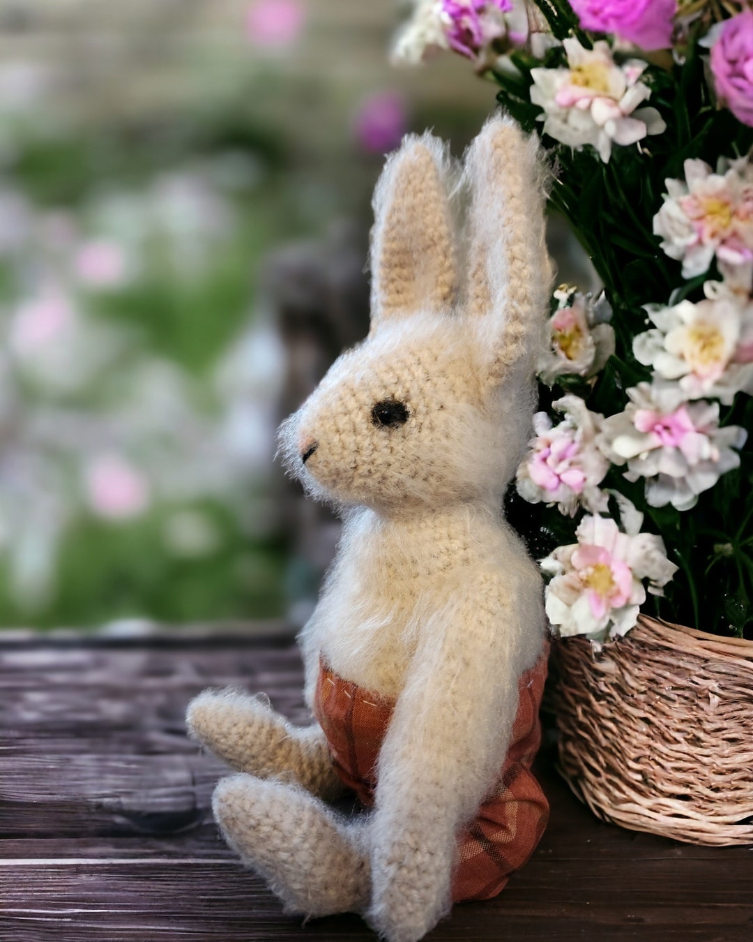 Rabbit Crochet Pattern. Amigurumi Rabbit Pattern. PDF. English ...