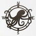 Octopus Compass Coastal Wall Art, Summer Beach Home Decor, Under the ...