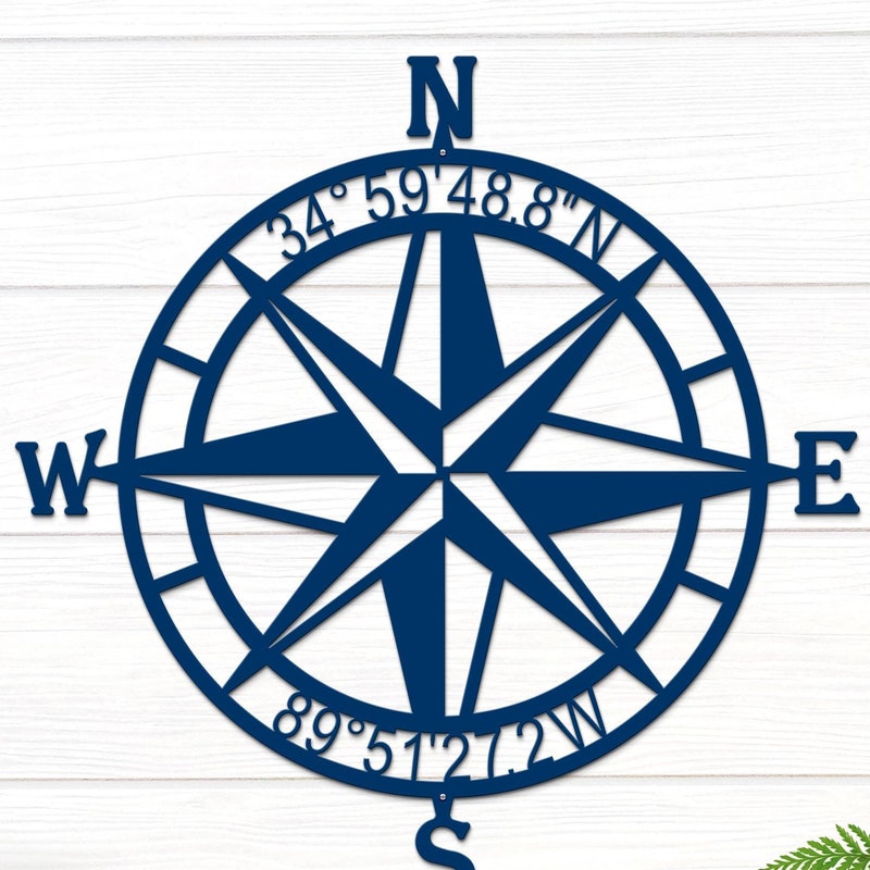 Compass Rose Sign - Etsy