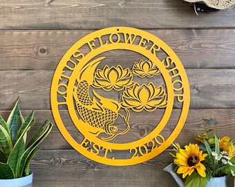 Pond Metal Sign - Etsy