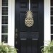 Welcome Pineapple, Front Door Wreath, Front Door Decor, Pineapple Decor ...