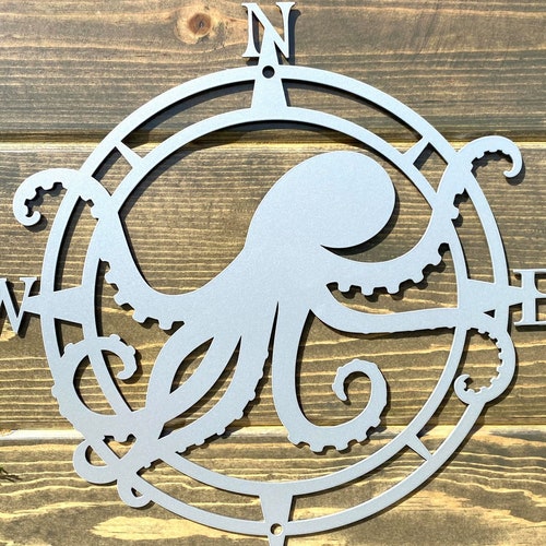 Mermaid Compass Wall Décor by Housesensationsart - Etsy