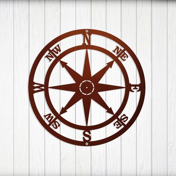 Compass Rose Sign - Etsy