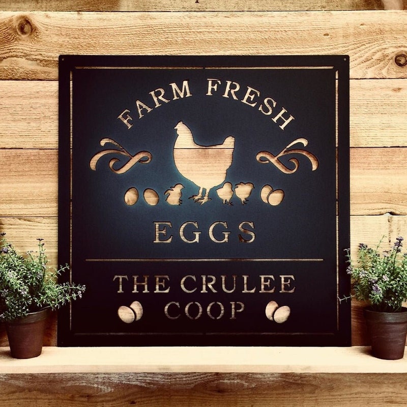 Chicken Coop Signs - Etsy