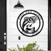 Personalized Metal Walleye Fish Sign: Lake House Decor - Etsy
