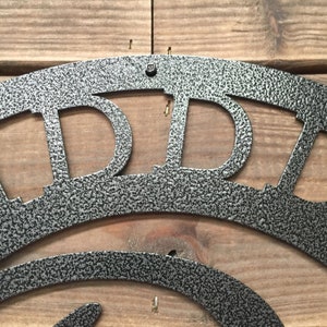 Personalized Established Sign With Simple Script Font | Family Name ...