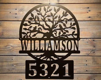 Tree of Life Address - Etsy