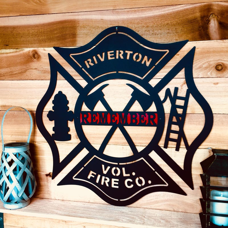 Firefighter Decor - Etsy