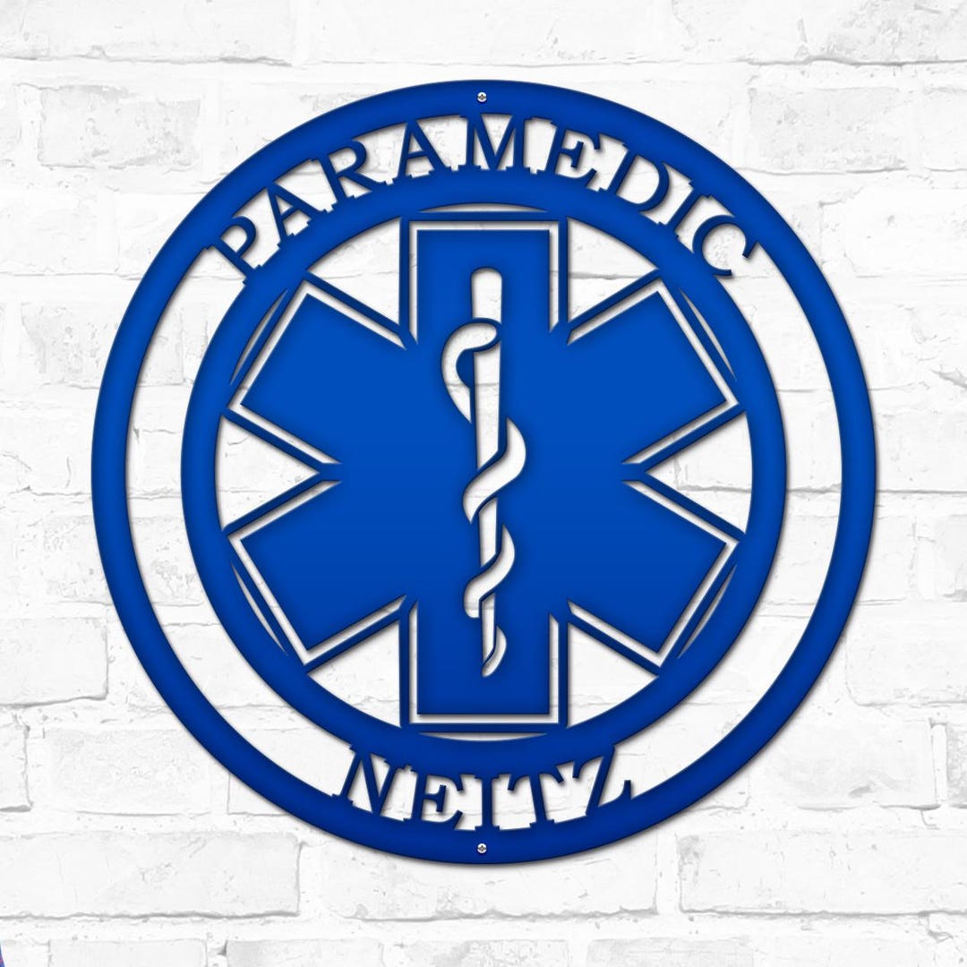 Custom Medical Caduceus Metal Sign: Personalized EMT, Paramedic Gift - Etsy