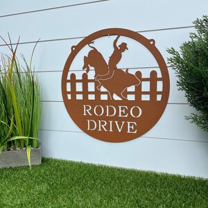 Rodeo Bull Riding Ranch Sign Bull Rider Gift Custom Made - Etsy