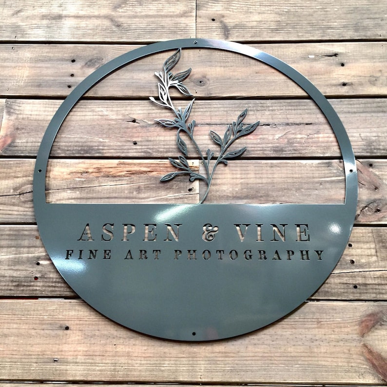 Create your own Large Custom Business LOGO Signs Metal | Etsy Create your own Large Custom Business LOGO Signs Metal | Etsy