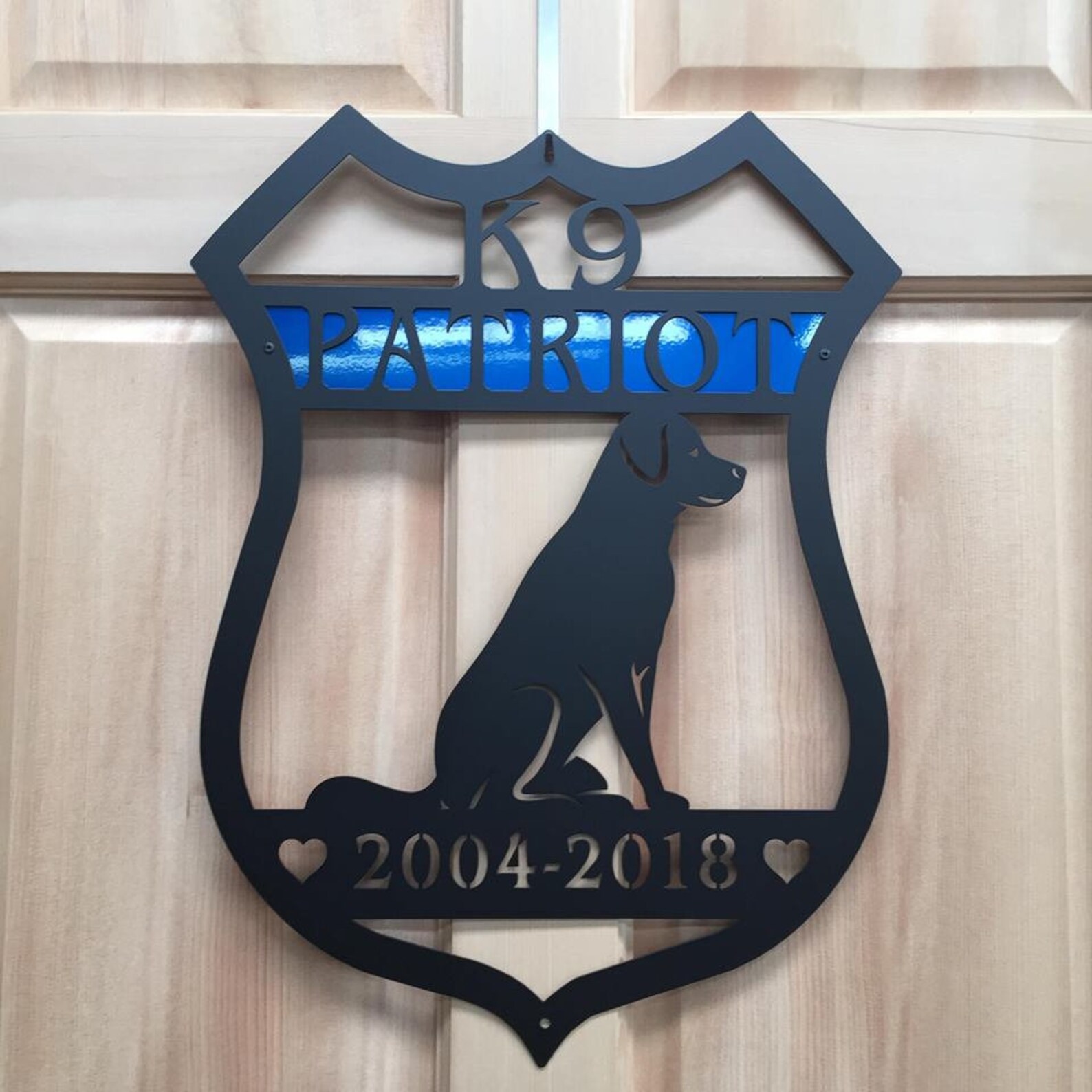 K9 Police Dog Memorial or Name Plate Personalized K9 Sign - Etsy