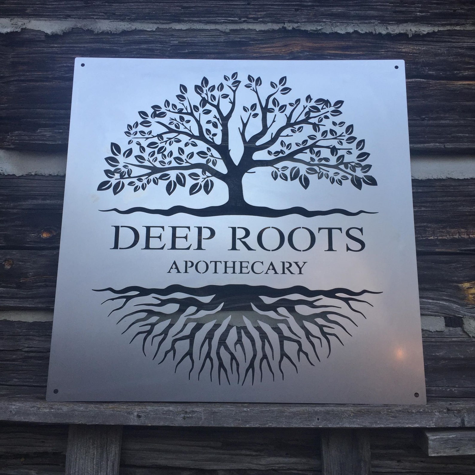 Large Custom Business LOGO Signs Metal LASER CUT Signs - Etsy