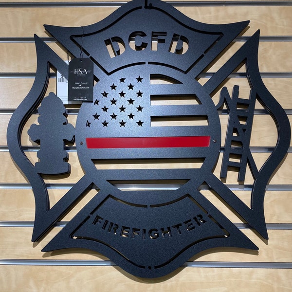 Firefighter Sign - Etsy
