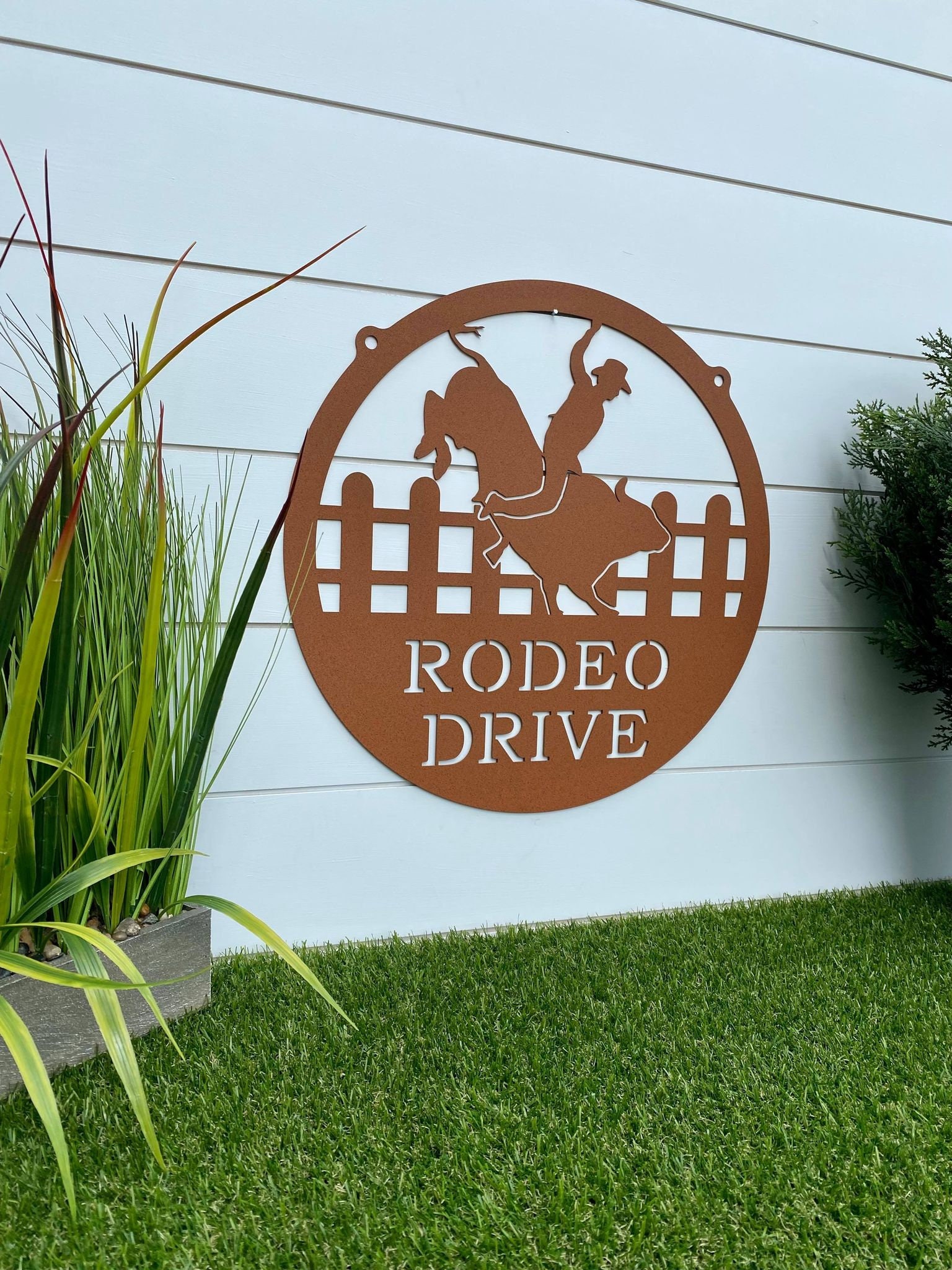 Rodeo Bull Riding Ranch Sign Bull Rider Gift Custom Made | Etsy