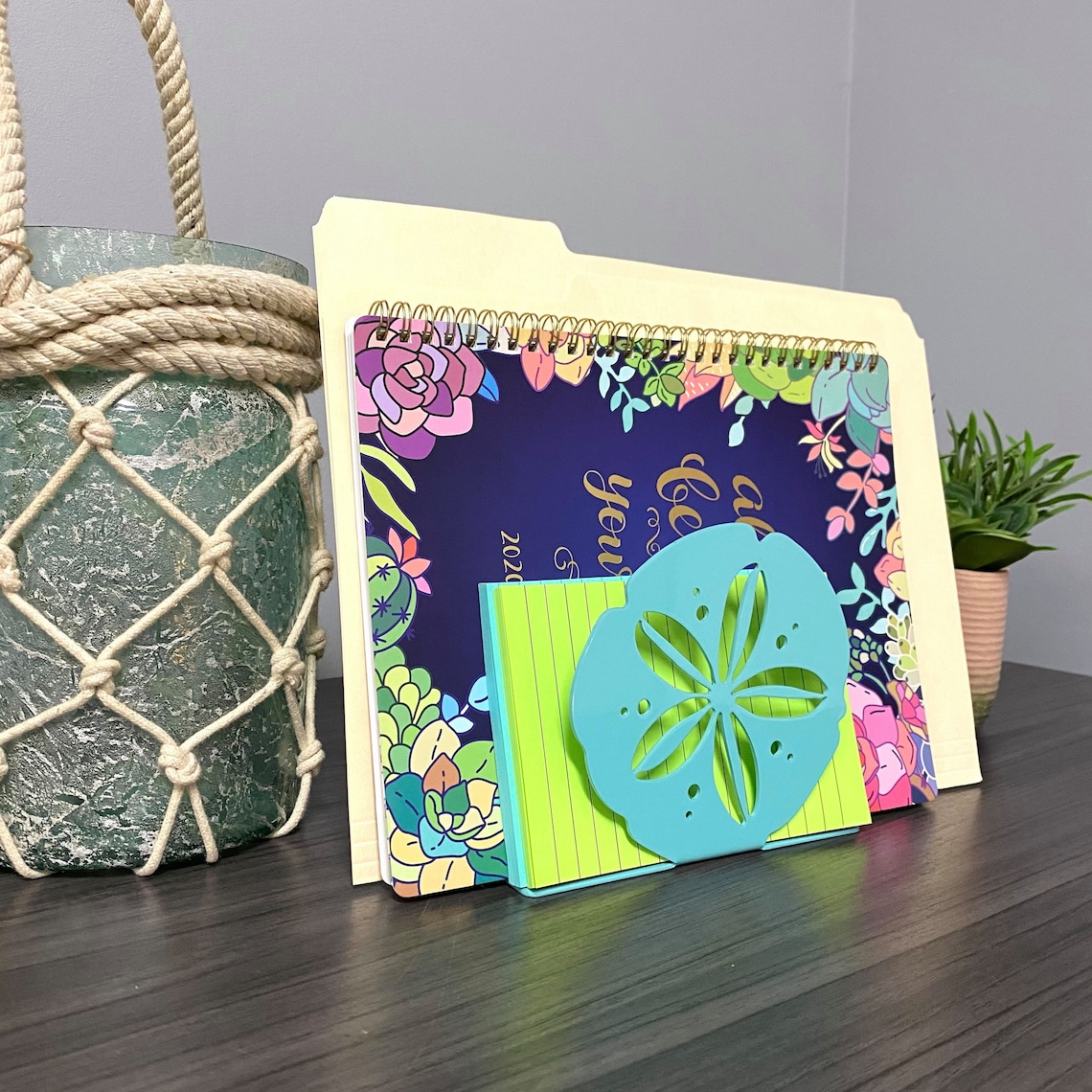 Desk Sorter Sand Dollar Desk Sorter Paper Holder Desk | Etsy