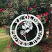 Garden Sign rose Flower Personalized Metal Sign, Outdoor Sign ...