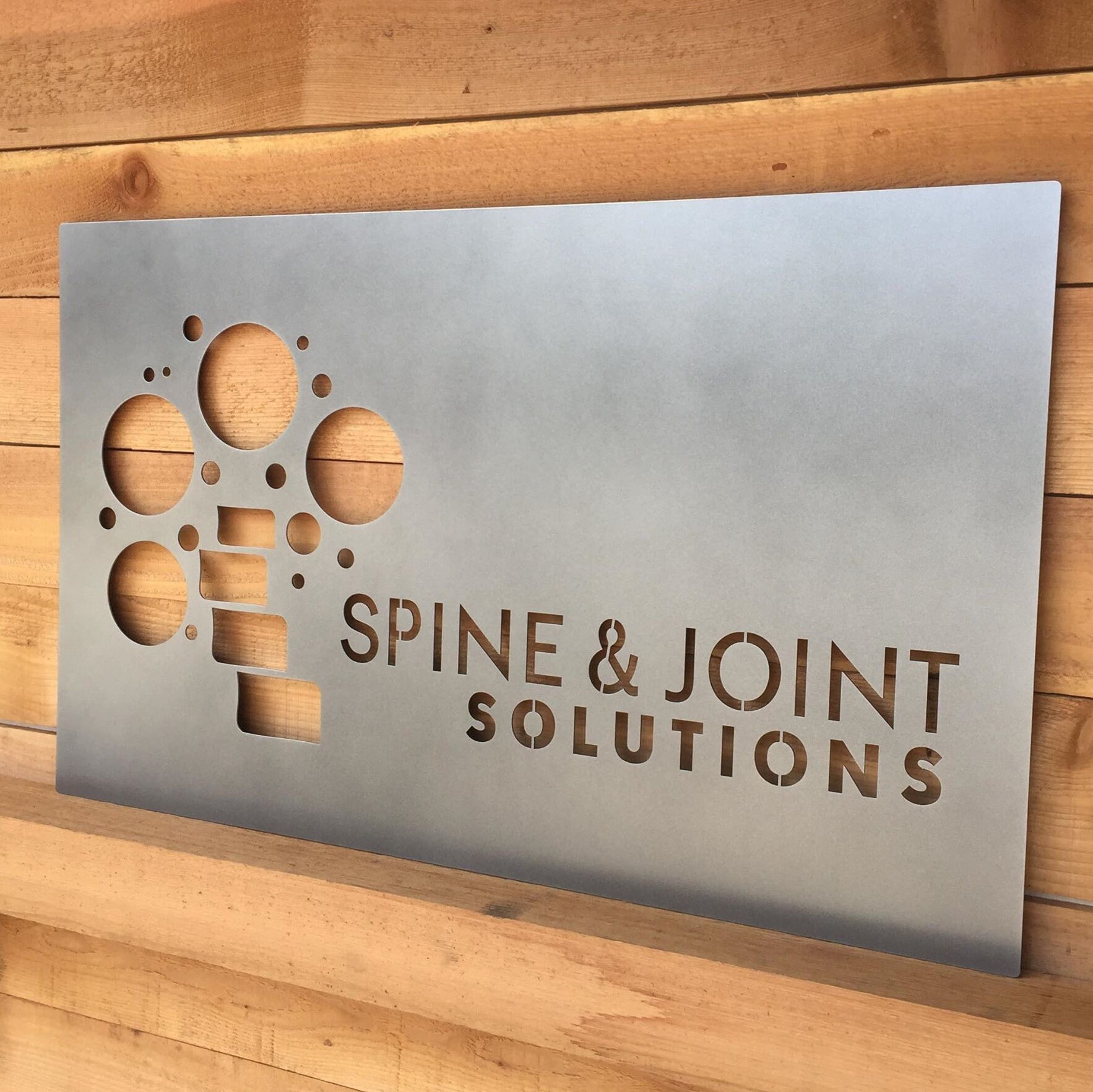 Large Custom Business LOGO Signs Metal LASER CUT Signs | Etsy