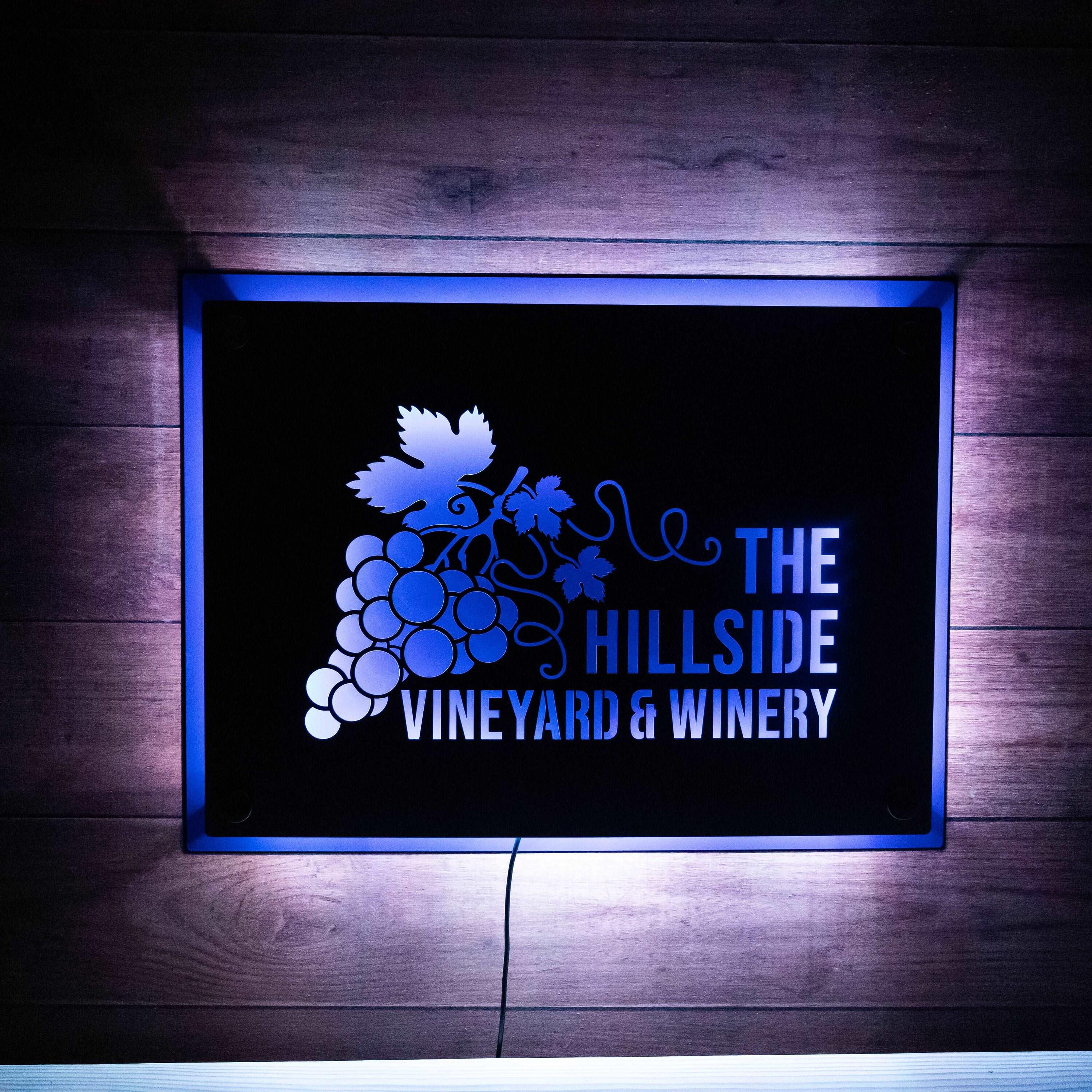 Custom LED Business Sign, Personalized Backlit Logo, 3D Light up Sign ...
